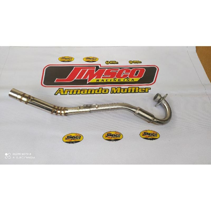 Jual Pipa Leher Knalpot Motor KLX D-Tracker 150 CRF 150 WR 155 VIAR ...