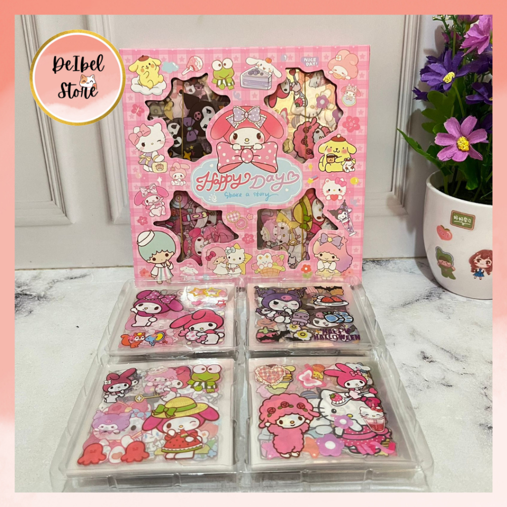 Jual Stiker Senmu Sanrio Karakter 100 Lembar Banyak Murah Termurah ...