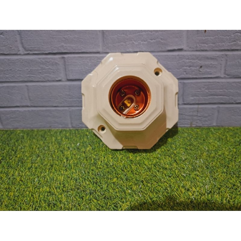 Jual Fiting Plafon Paxton warna cream / Terminal Kuningan FITTING ...