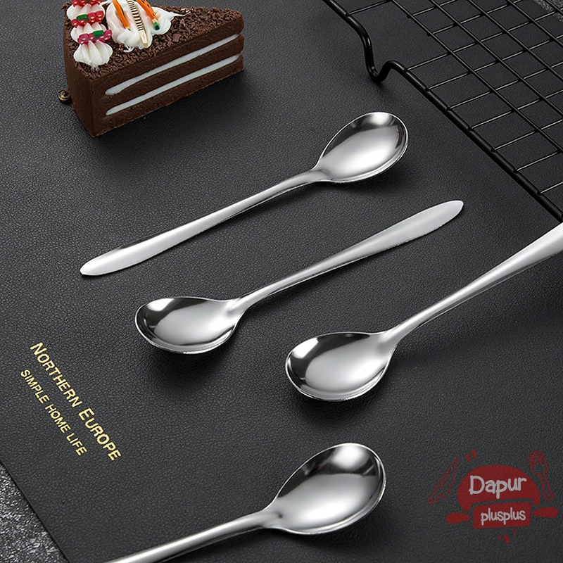 Jual Sendok Dessert Korea Stainless Steel | Sendok Es Krim / Teh / Kopi ...