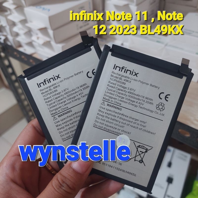 Jual Baterai Batre INFINIX NOTE 11 NFC X663 X663B - NOTE 12 G96 X670 ...