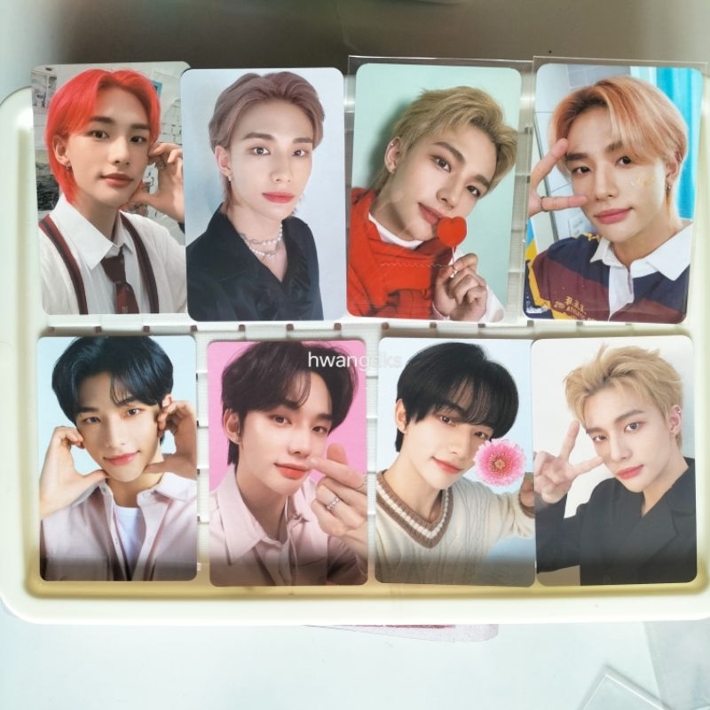Jual STRAY KIDS HYUNJIN Photocard Maniac Circus Oddinary Noeasy Cevel ...