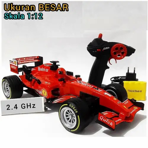Jual MAINAN ANAK RC Formula 1 Auto Model SCALE 1:12 FA 89 B 2.4GHz 1:12 ...