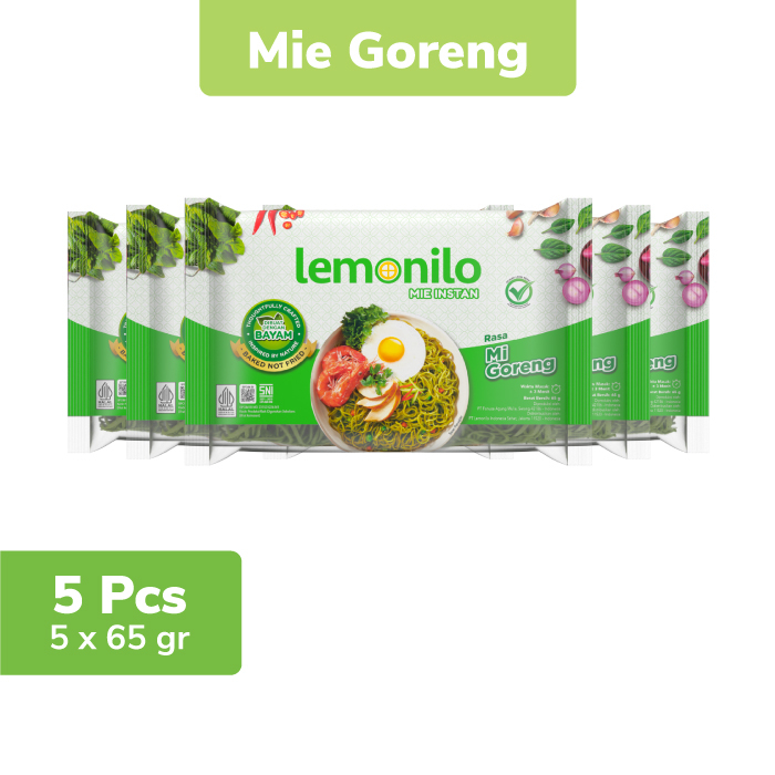 Jual 5 Pcs Lemonilo Mie Instan Goreng 65g | Shopee Indonesia
