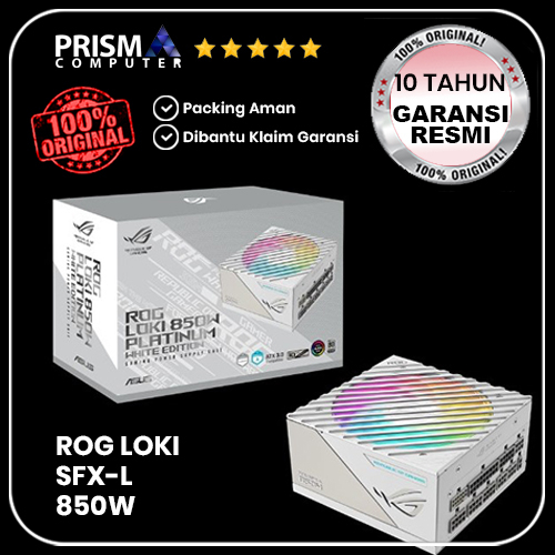 Jual PSU ASUS ROG LOKI SFX-L 850W Platinum White Edition | Shopee Indonesia