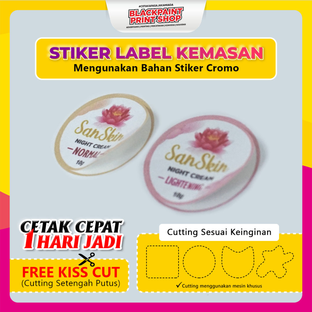Jual Stiker Label Laser A3+ Cromo Quantac/Stiker Kemasan/ Stiker Cromo ...