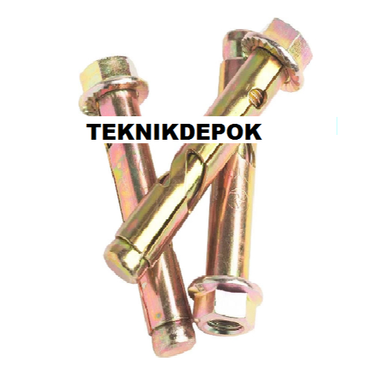 Jual Dinabolt Kuning M 20 x 15 Cm Dynabolt Baut Jangkar Selongsong Baut ...