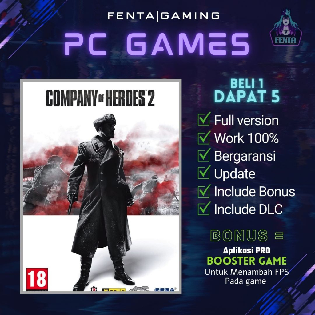 Jual COMPANY OF HEROES 2 - GAME PC - GAME LAPTOP | Shopee Indonesia