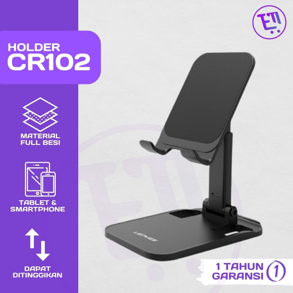 Jual LENYES CR102 Phone Holder Tablet Smartphone bahan Besi Adjustable ...