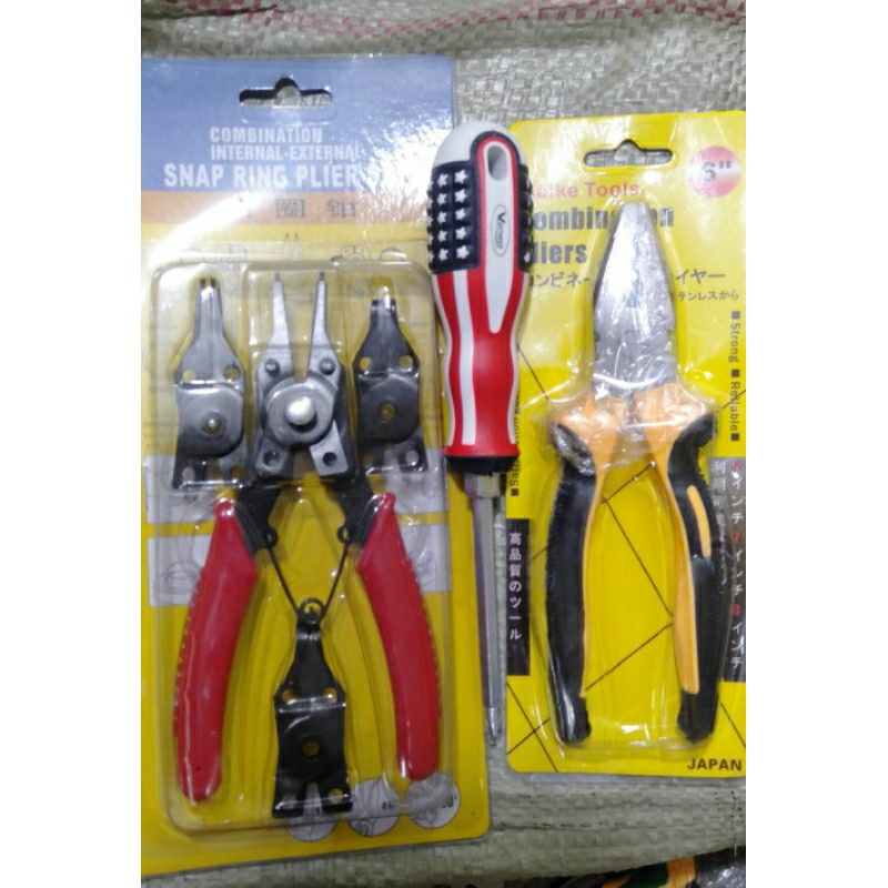 Jual PAKET HEMAT BELI 1 DAPAT 3 TANG SEPI SET TANG KOMBINASI OBENG BB ...