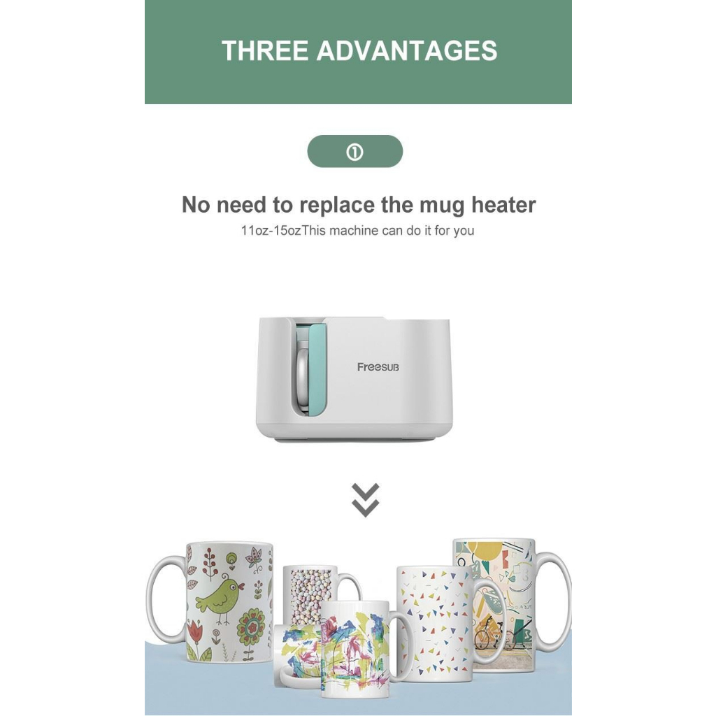 Jual FREESUB - Mesin Press Sablon Mug / Gelas / Asbak / Tumbler ...