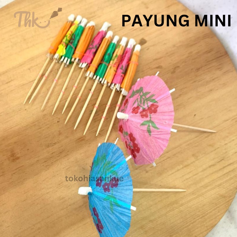 Jual Hiasan kue / cake topper / tusukan payung (12pcs) | Shopee Indonesia