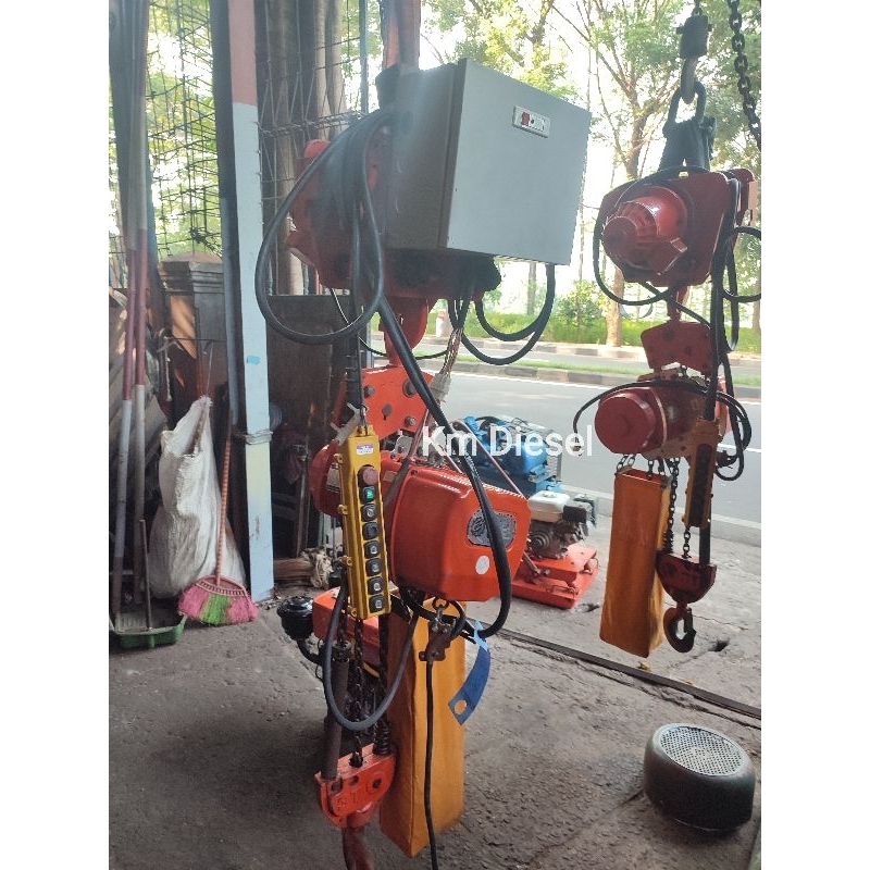 Jual Hoist Crane 3 Ton Rantai 6 Meter / Hoist 3 Ton Rantai / Crane ...