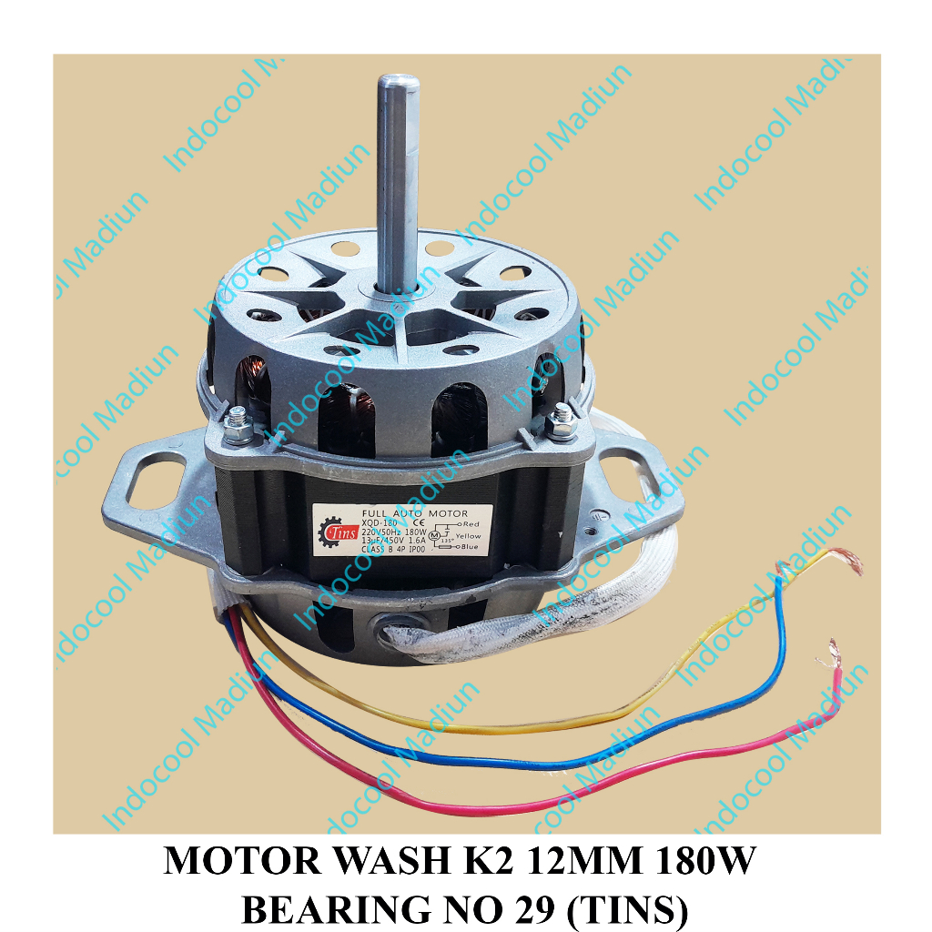 Jual DW29 Motor Wash/Dinamo Pencuci Mesin Cuci 2 Tabung Kaki 2 Bearing29 180watt (TINS) | Shopee ...