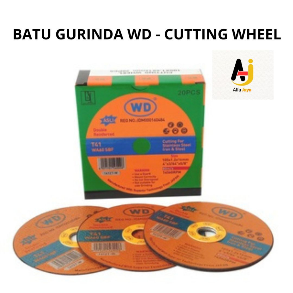 Jual Resibon WD / gurinda potong besi WD / gurinda besi WD 4"/WD 4" x 1 ...