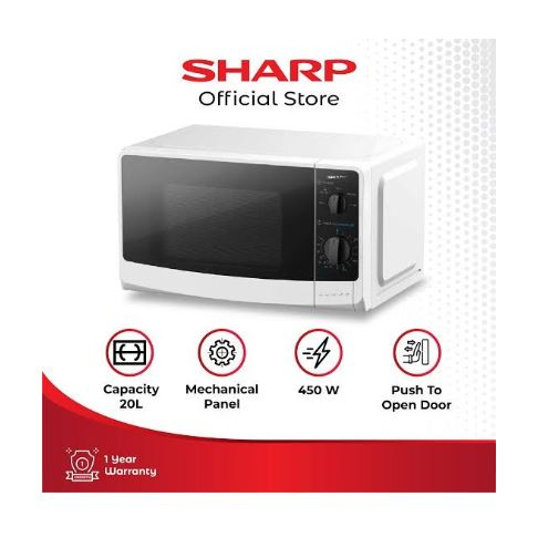 Jual Microwave Sharp R-220MA-WH 20 Liter R220MA 20L 220MA | Shopee ...
