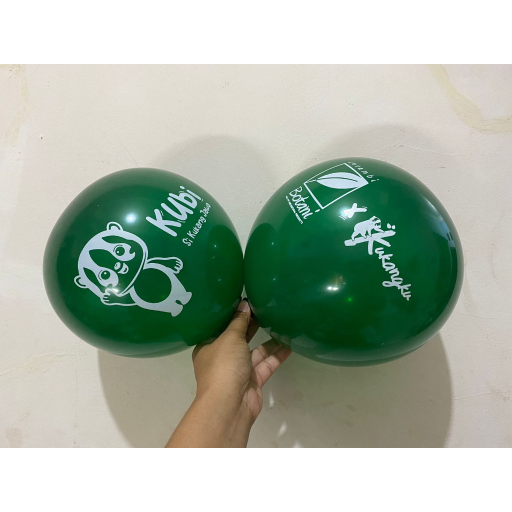 Jual Balon sablon latex promosi kekinian Balon sablon free desain ...