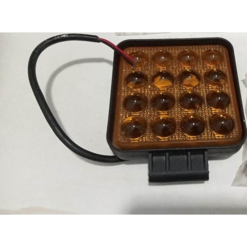 Jual Led Kotak 4D 16 Mata 48 Watt Kuning | Shopee Indonesia
