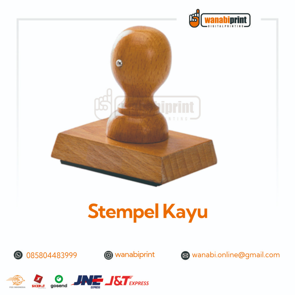 Jual Stempel Kayu Manual Runaflek Custom Stampel Lunas Harga Terdekat ...