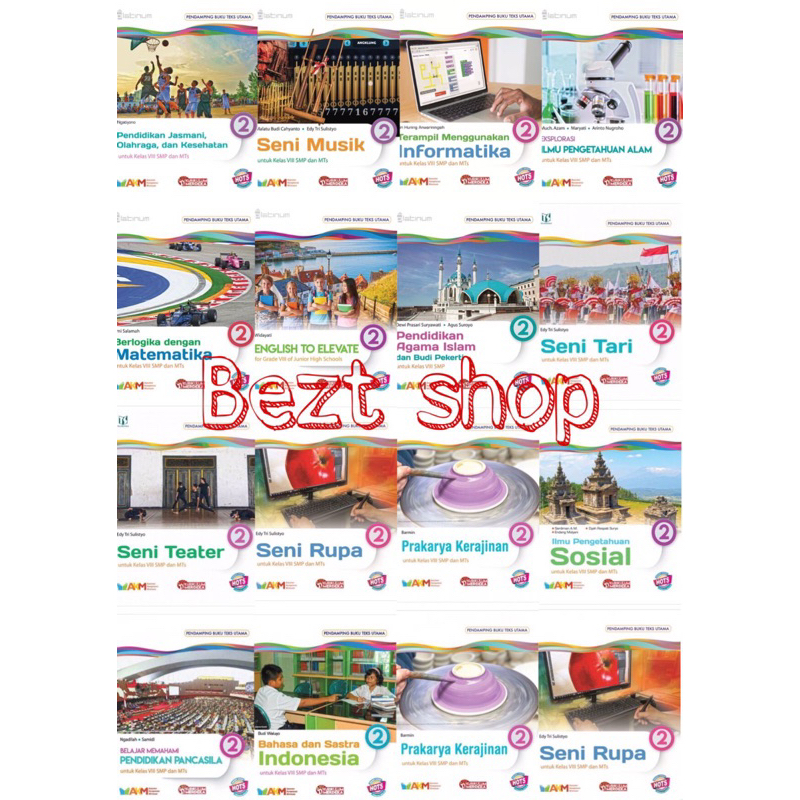 Jual Buku paket kelas VIII-8 SMP/MTS Kurikulum Merdeka-Platinum | Shopee Indonesia