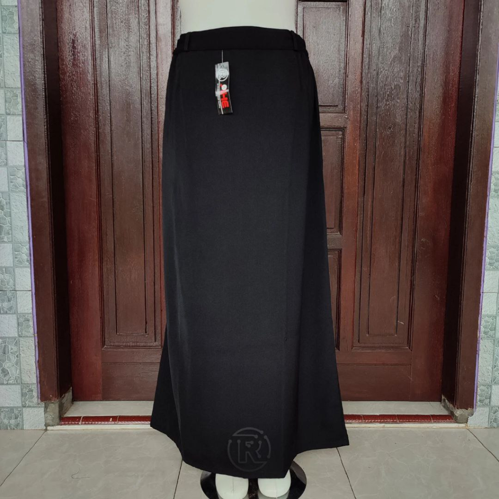 Jual Rok A Rok Hitam Panjang Rok Jumbo Rok Big Size Rok Span Panjang ...