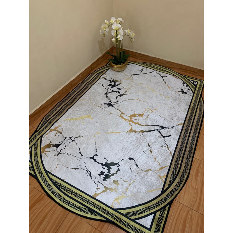 Jual Karpet Aesthetic 140x200cm (Permukaan Mengkilat Mewah & Silk ...