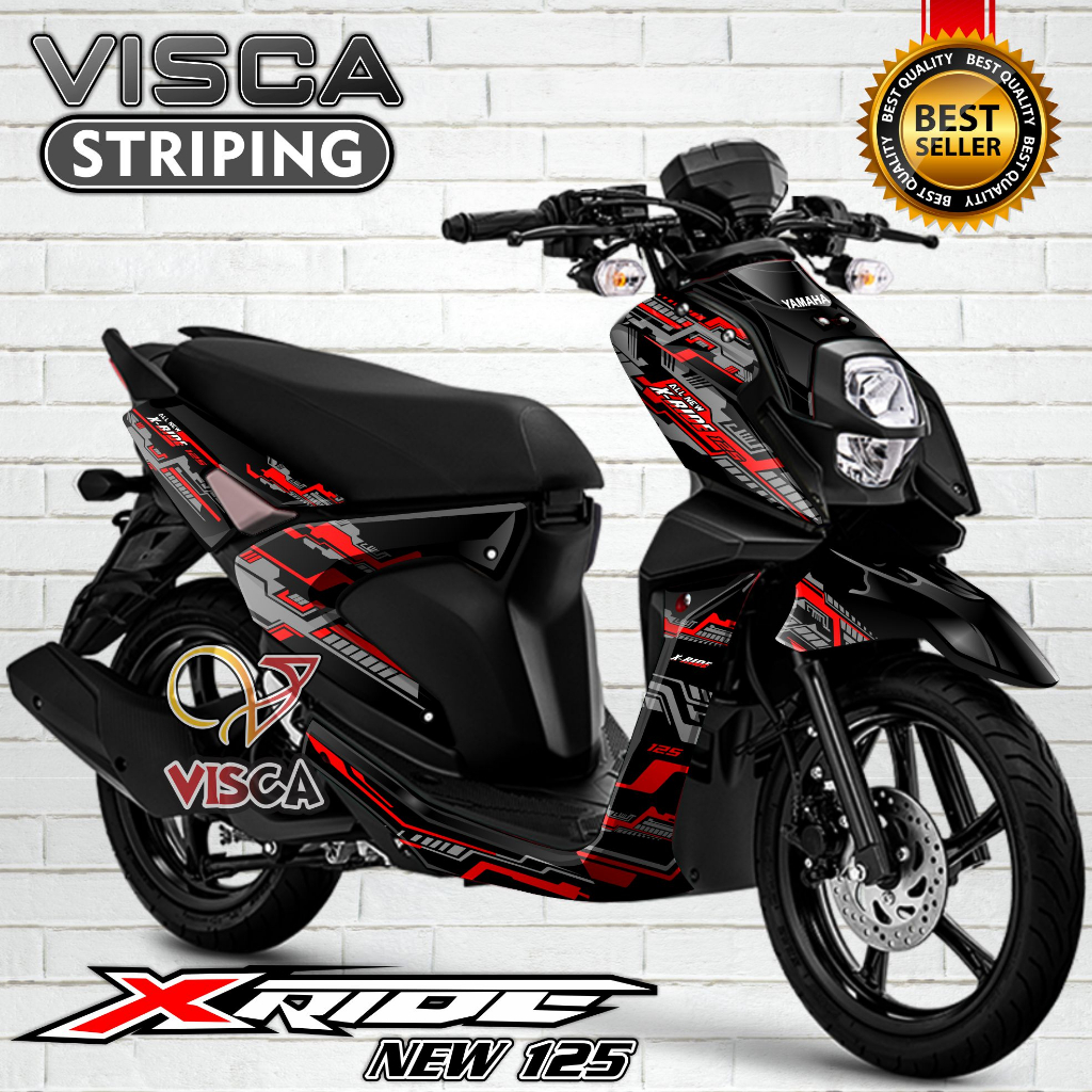 Jual (PROMO SPECIAL) Decal X Ride 125 - Stiker X Ride 125 - Dekal X ...