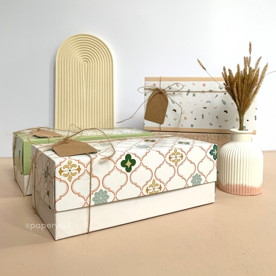 Jual Box Dus kotak Kue Cookies 22 x 11 x 8 cm - ECO isi 10pcs | Shopee ...