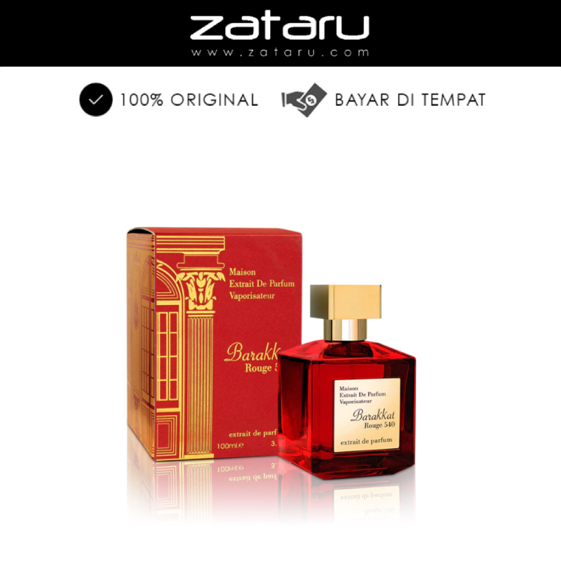 Jual Fragrance World Barrakat Rouge 540 Extrait De Parfum Unisex - 100 ML | Shopee Indonesia