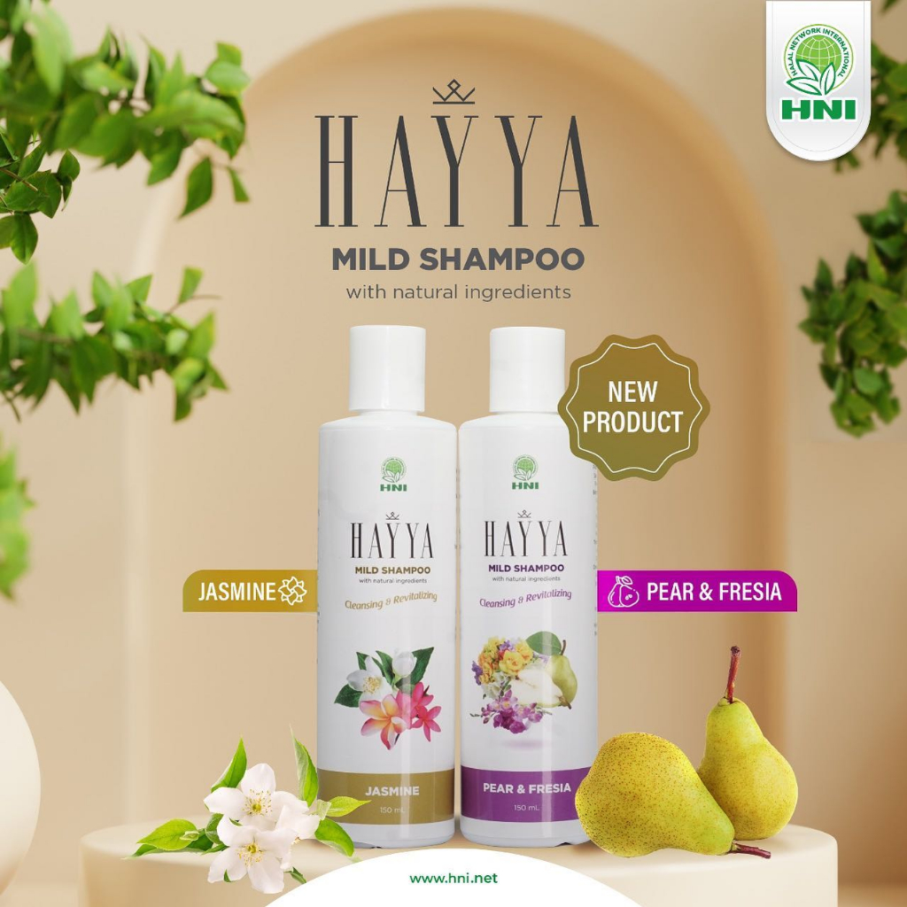 Jual SHAMPOO PEAR & FRESIA / HAYYA MILD SHAMPOO / HNI / ORIGINAL ...