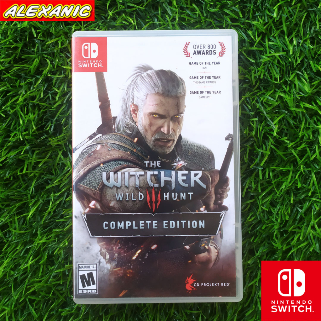 Jual THE WITCHER 3 Complete Edition Nintendo Switch Game Catridge ...