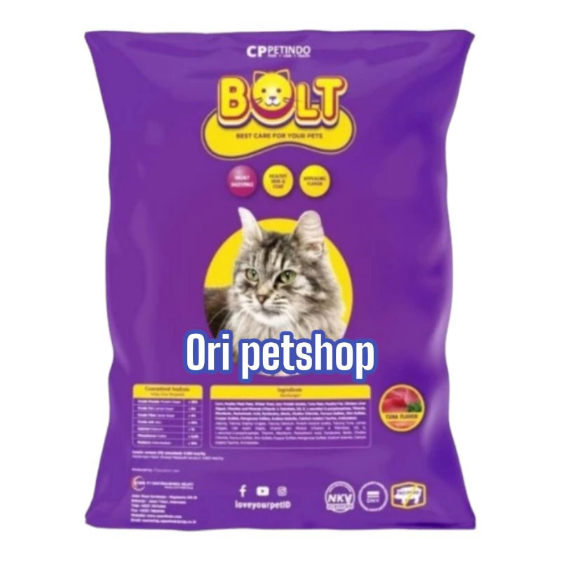 Jual (10x) Bolt Ikan Cat Food 800g Makanan Kucing Dewasa Kargo | Shopee ...