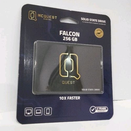 Jual SSD MC QUEST DIGITAL FALCON 256GB 10X FASTER Original Garansi ...
