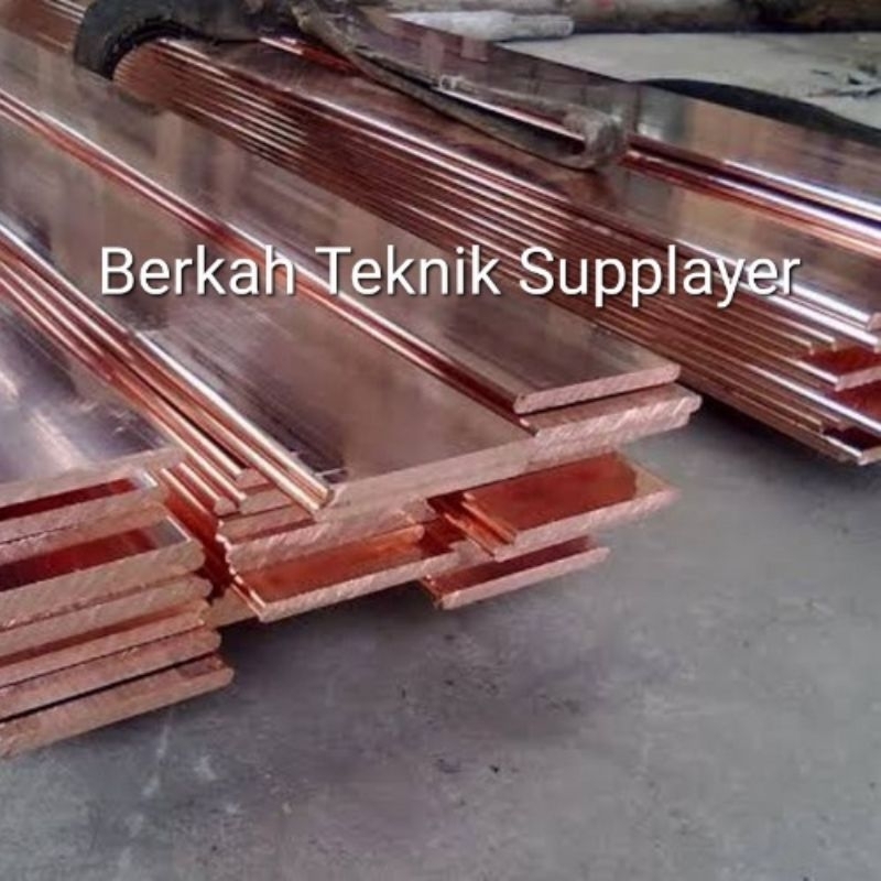 Jual Plat Strip Busbar Tembaga 8 mm x 40 mm x 4000 mm | Shopee Indonesia