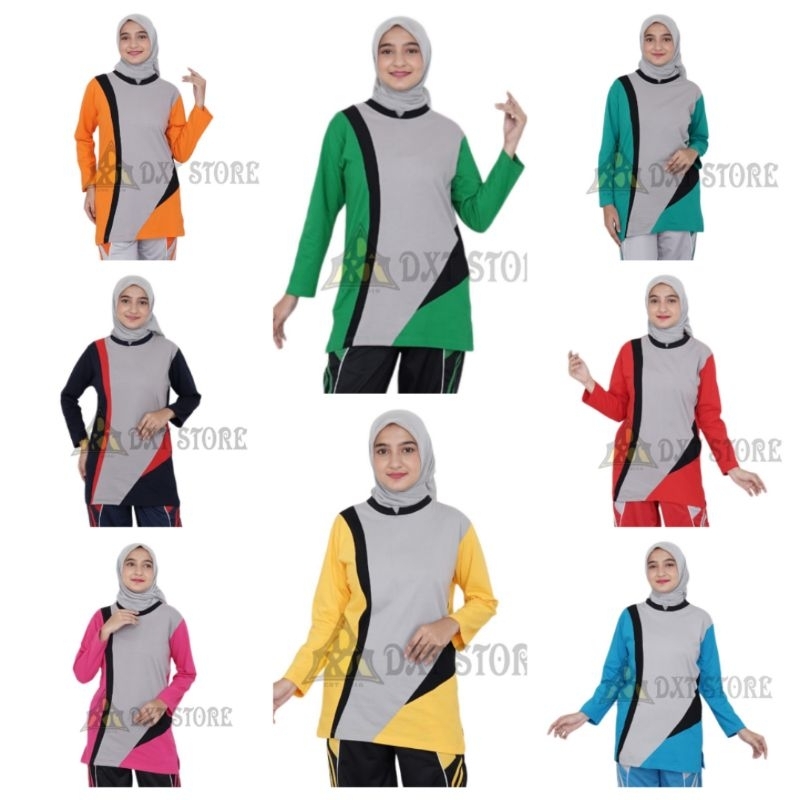 Jual Baju Senam Muslimah Olahraga Terbaru Seragam *Cuma Baju* | Shopee ...