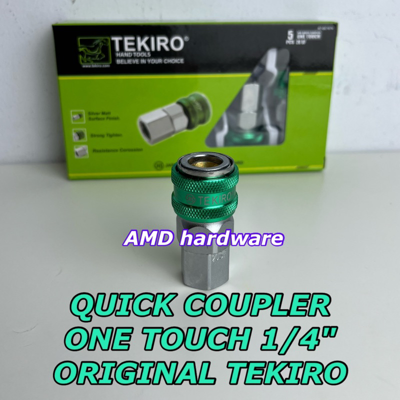 Jual TEKIRO AIR QUICK COUPLER ONE TOUCH SF20 SM20 SH20 FEMALE SAMBUNGAN KOMPRESOR ANGIN ...