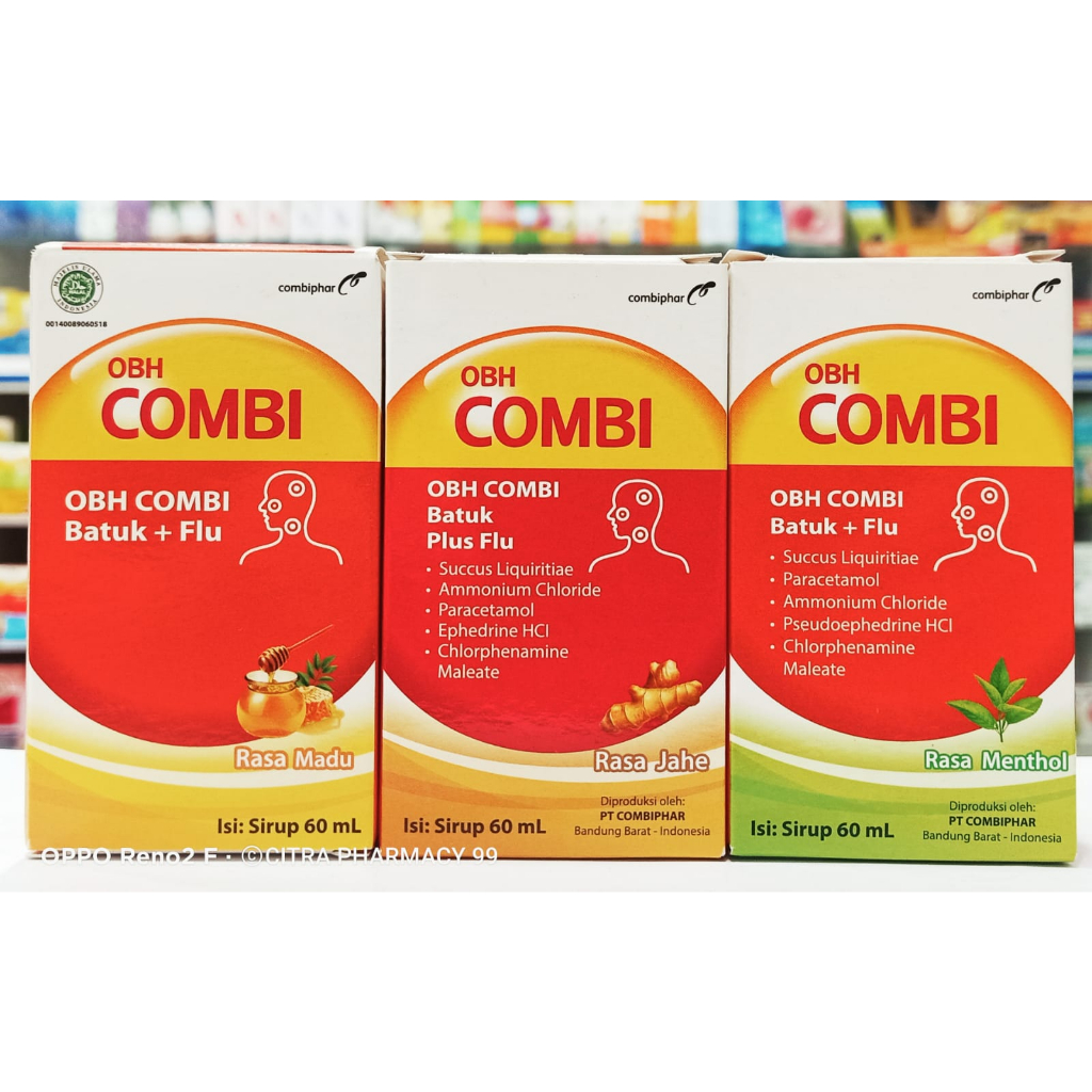 Jual OBH COMBI 𝐁𝐚𝐭𝐮𝐤 𝐏𝐥𝐮𝐬 𝐅𝐥𝐮 𝟔𝟎𝐌𝐋 - Obat Demam, Batuk dan Flu | Shopee ...