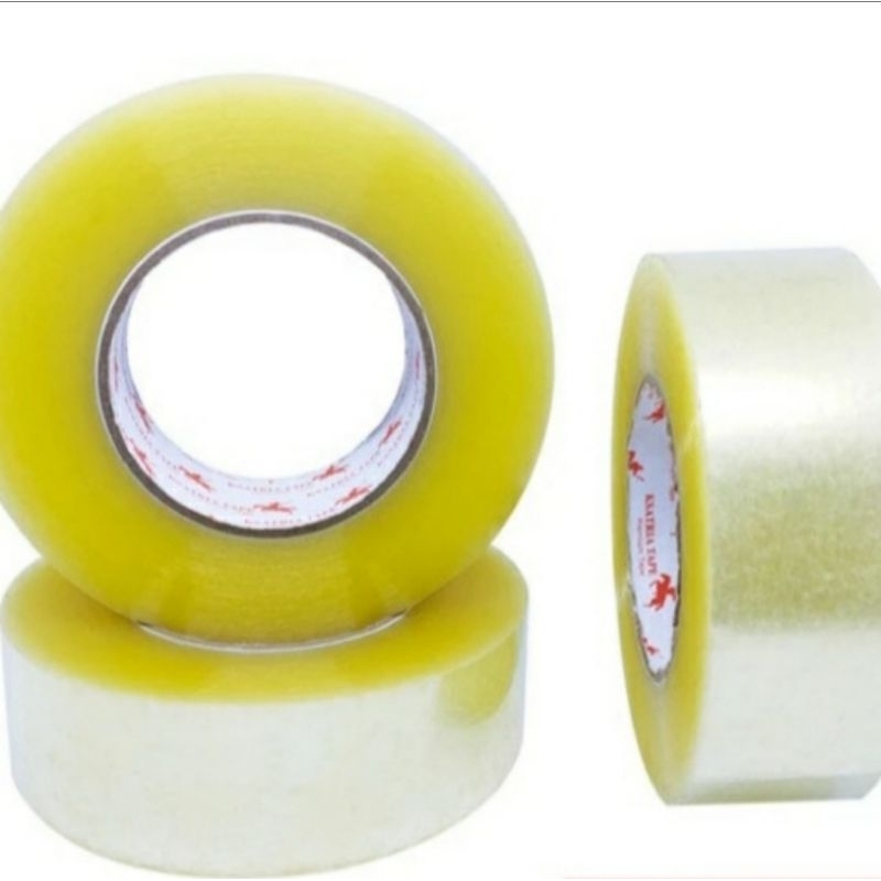 Jual Lakban Bening OPP 45mm x 300 Yard / Lakban Bening Packing 300 yard ...