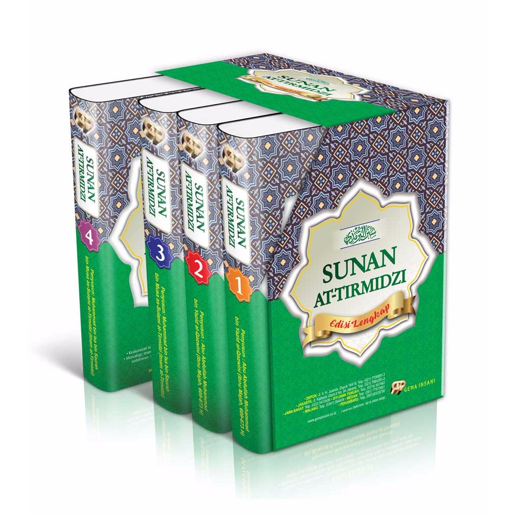 Jual BOXSET SUNAN AT-TIRMIDZI 4 JILID LENGKAP 1-4 - Al-Imam al-Hafizh Muhammad bin Isa bin ...