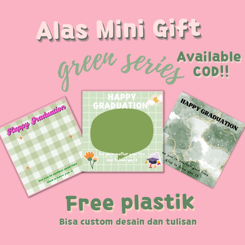 Jual Alas packaging Mini Gift / alas kado mini / alas packaging / FREE ...