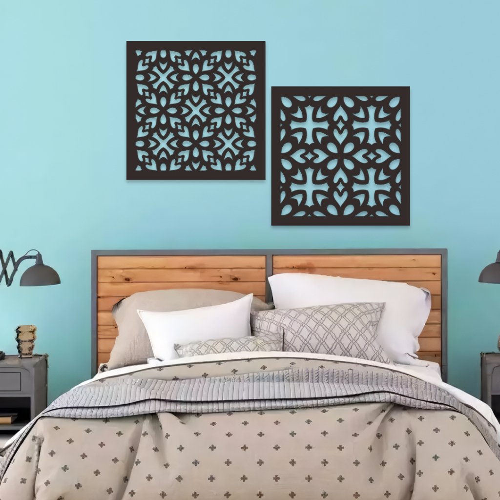 Jual Hiasan Dinding Kayu Wall Art Laser Cut Kayu Dekorasi Dinding Ruang ...