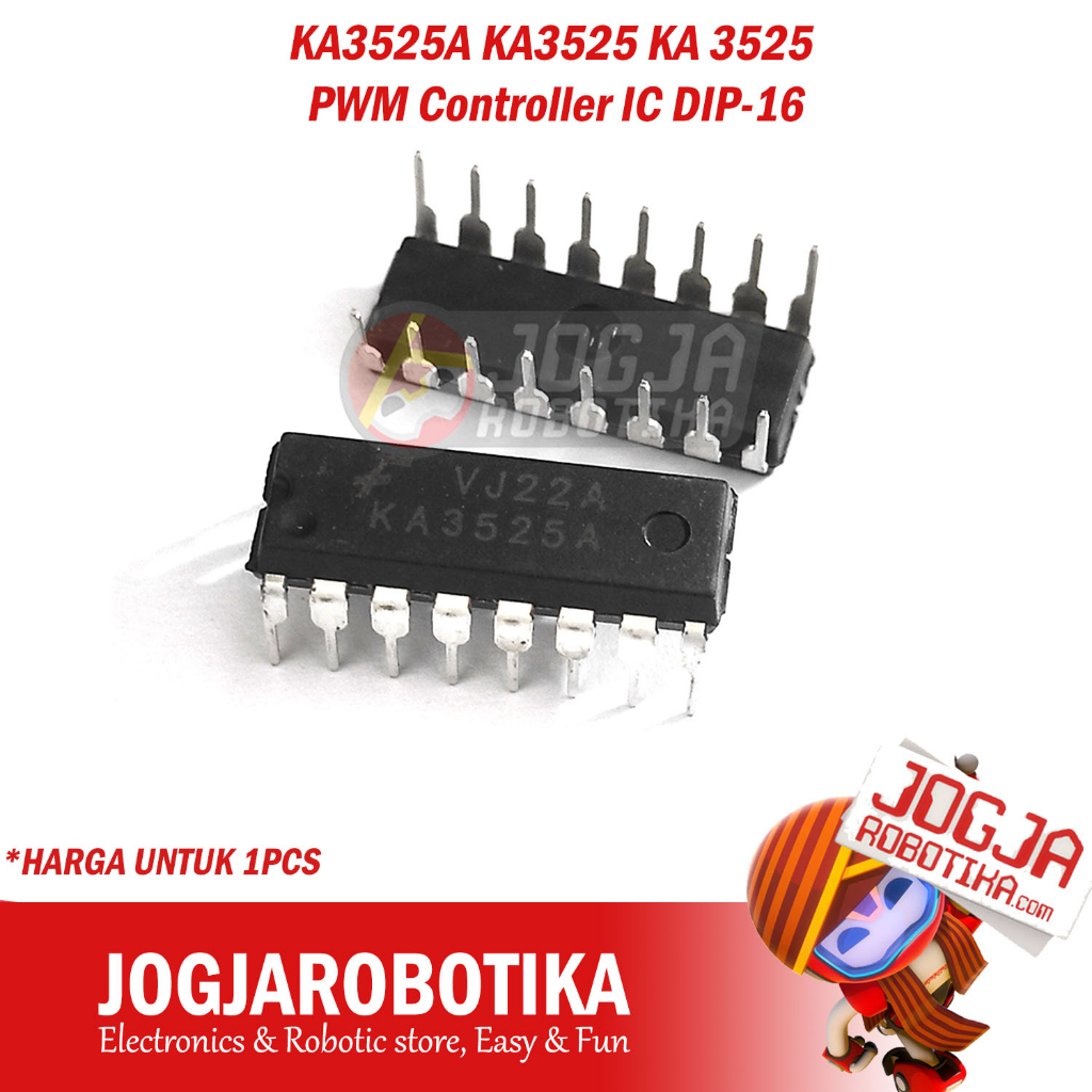 Jual KA3525A KA3525 KA 3525 SMPS PWM Controller IC DIP-16 | Shopee ...