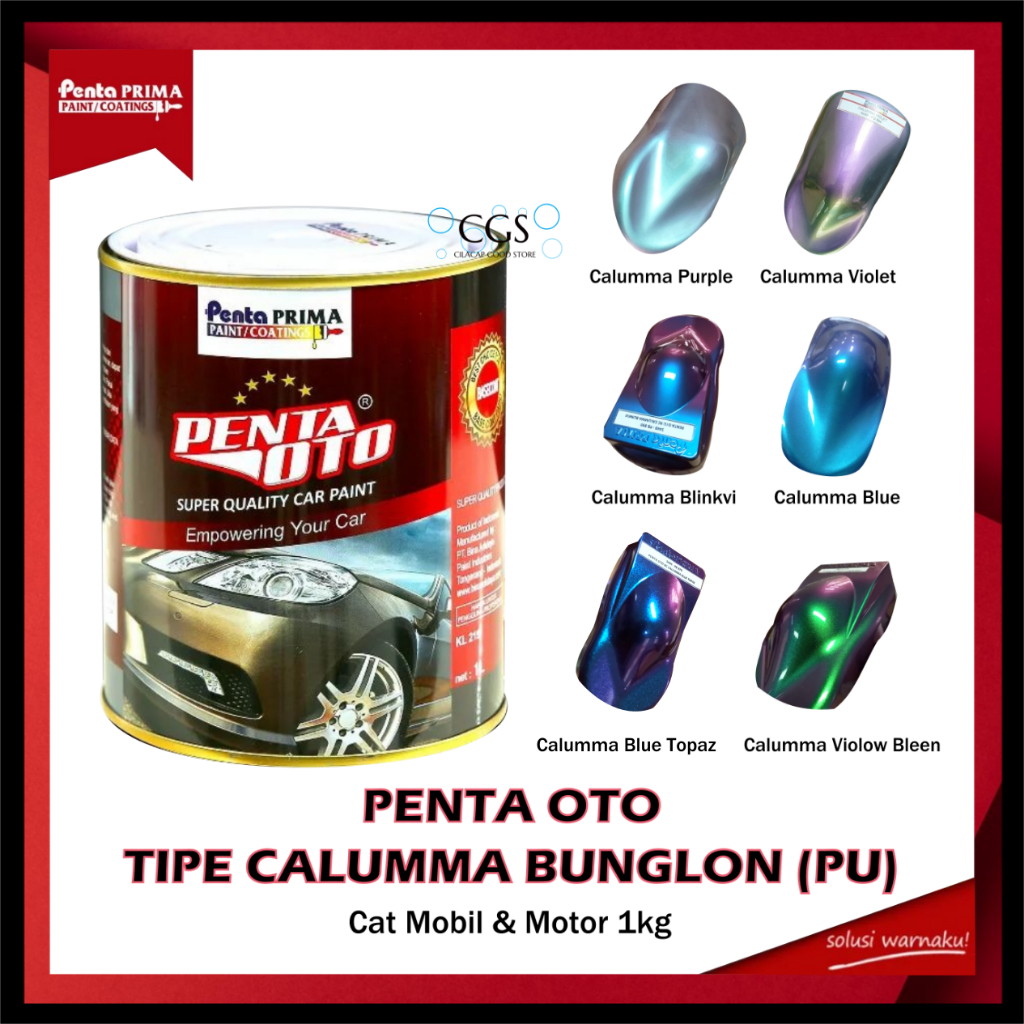 Jual Cat Bunglon Blue Violet PU Penta Caluma Blue / cat motor bunglon ...