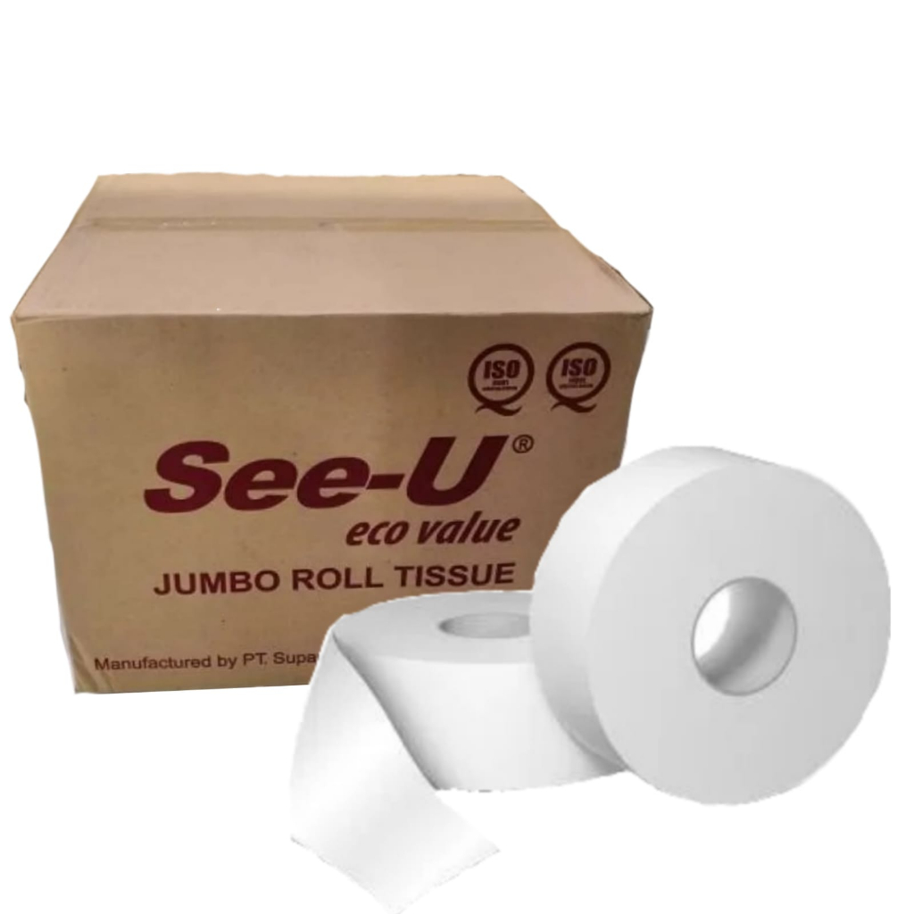 Jual TISSUE TISUE TISU SEE U JUMBO ROLL | Shopee Indonesia