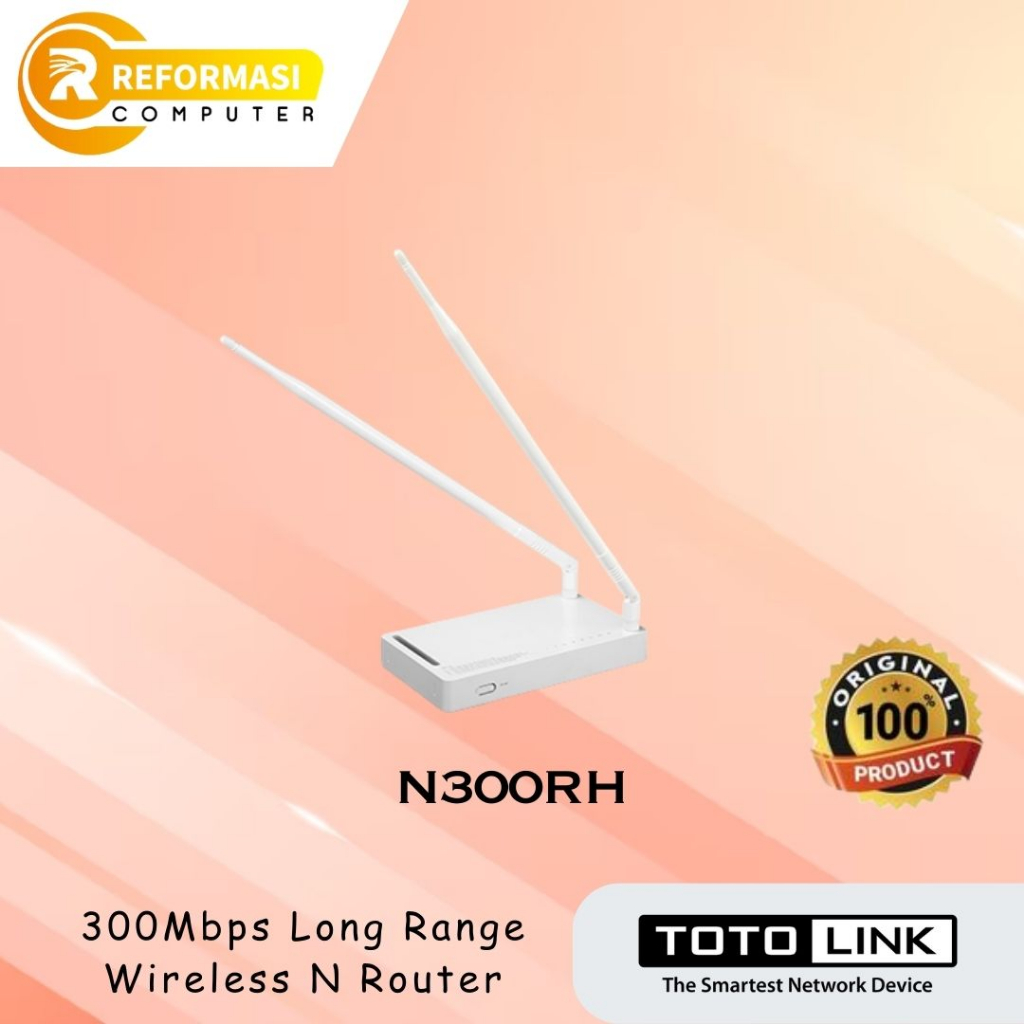 Jual TOTOLINK Range Wireless N300RH 300Mbps Long Range Wireless N ...