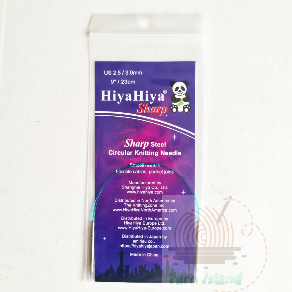 Jual Hiyahiya Sharp Fixed Circular Needle 9 inch 3 mm | Shopee Indonesia