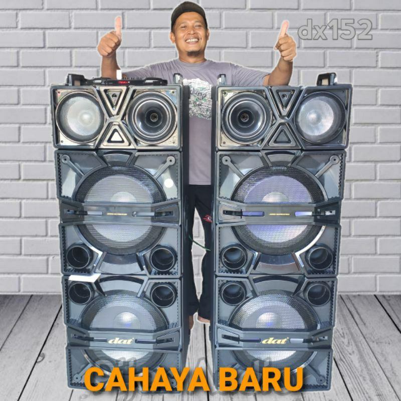 Jual SPEAKER AKTIF DAT DX-152 DX152 15 Inch Bluetooth Sound System ...