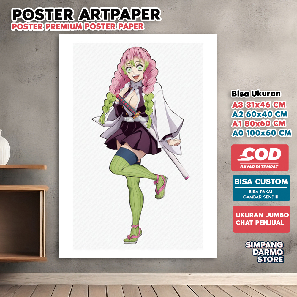 Jual Poster Anime Kimetsu no Yaiba Katanakaji no Satohen Kualitas HD ...