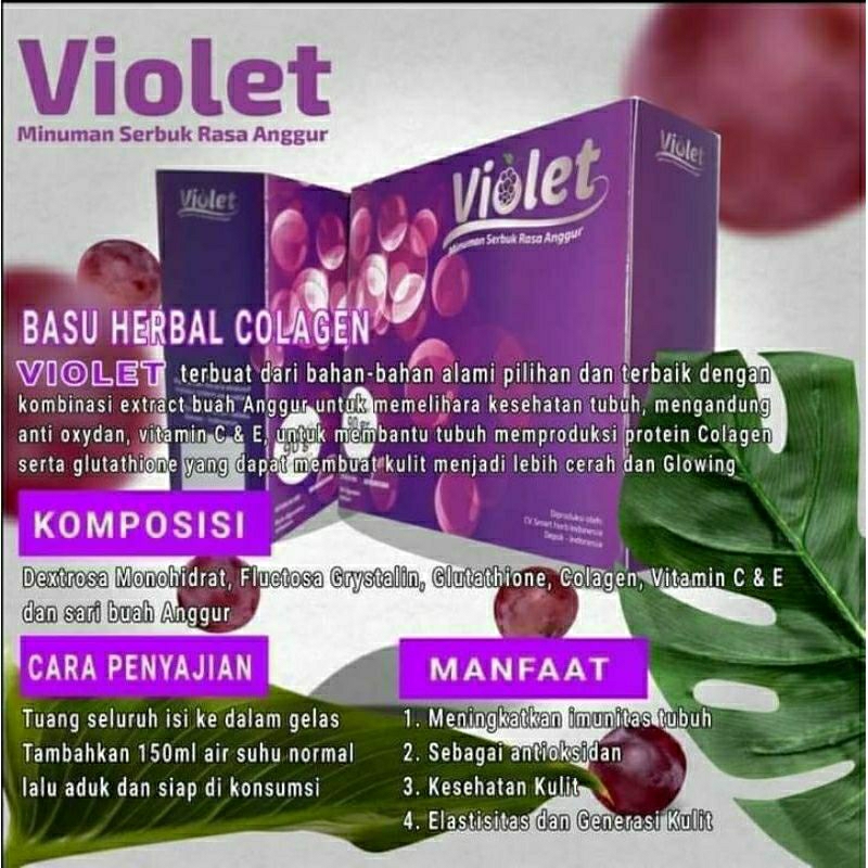 Jual PAKET USAHA VIOLET COLLAGEN (DAFTAR MEMEBER RESMI) | Shopee Indonesia