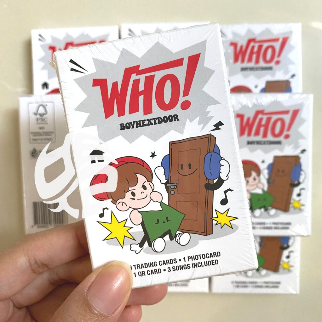 Jual [READY] BOYNEXTDOOR 1st Single WHO! Weverse Album Version Official Sealed | Shopee Indonesia